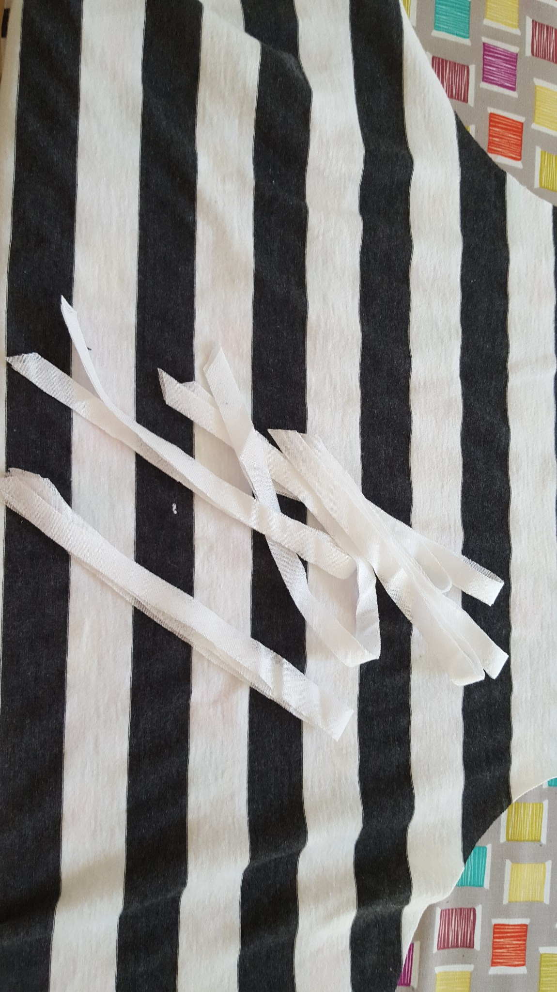 A beginner’s first try at knits